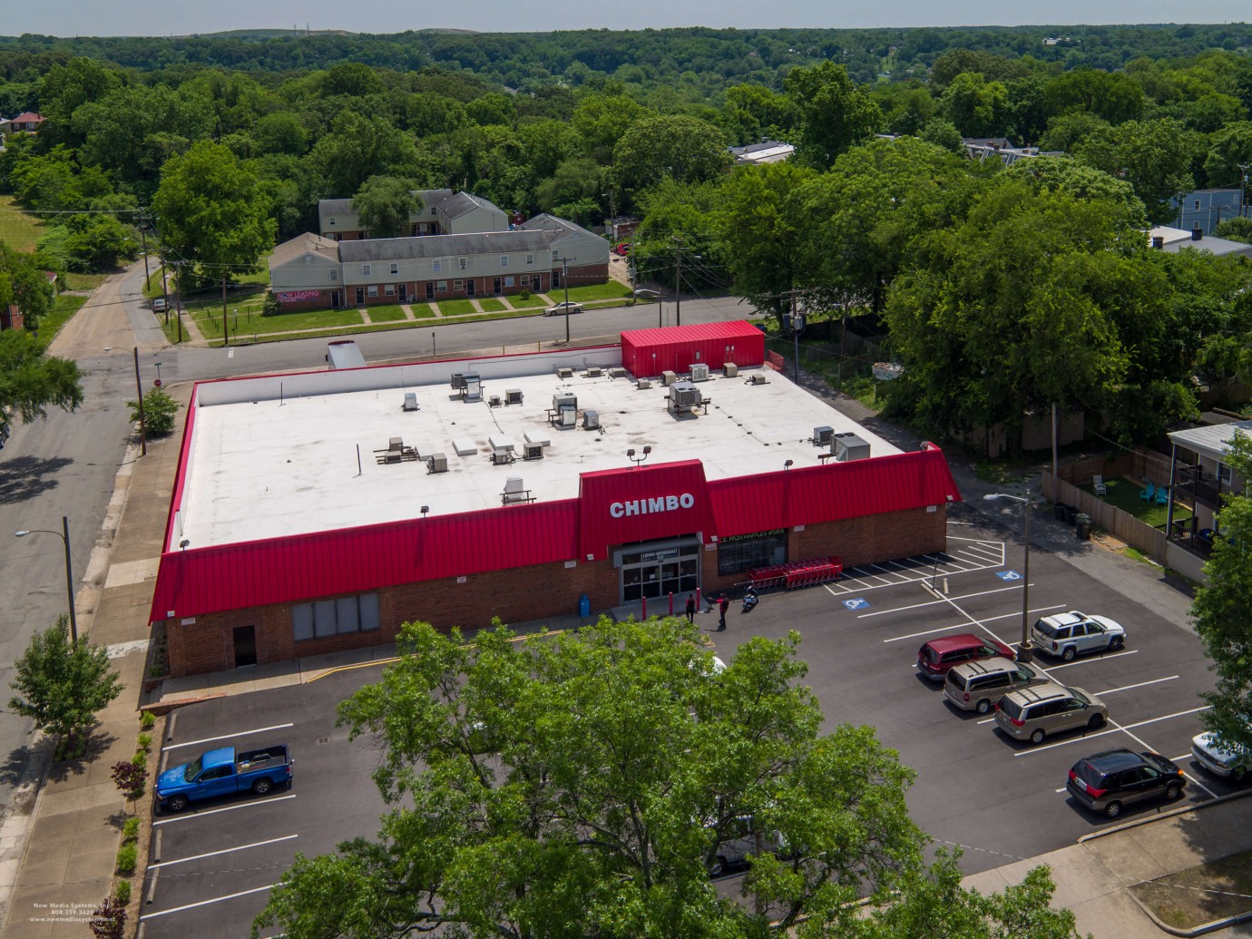 Chimbo Supermarket- commercial roof Richmond, VA